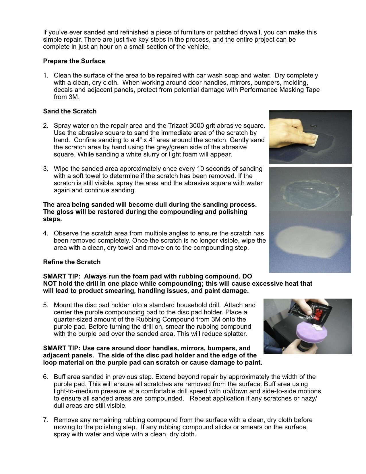 DIY – 3M Scratch Repair Lesson – Collision Blast / Car Addict Garage